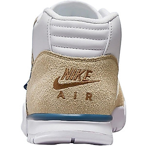 Nike mens Air Trainer 1 Shoes, Limestone/Ale Brown/White/Vale, 9
