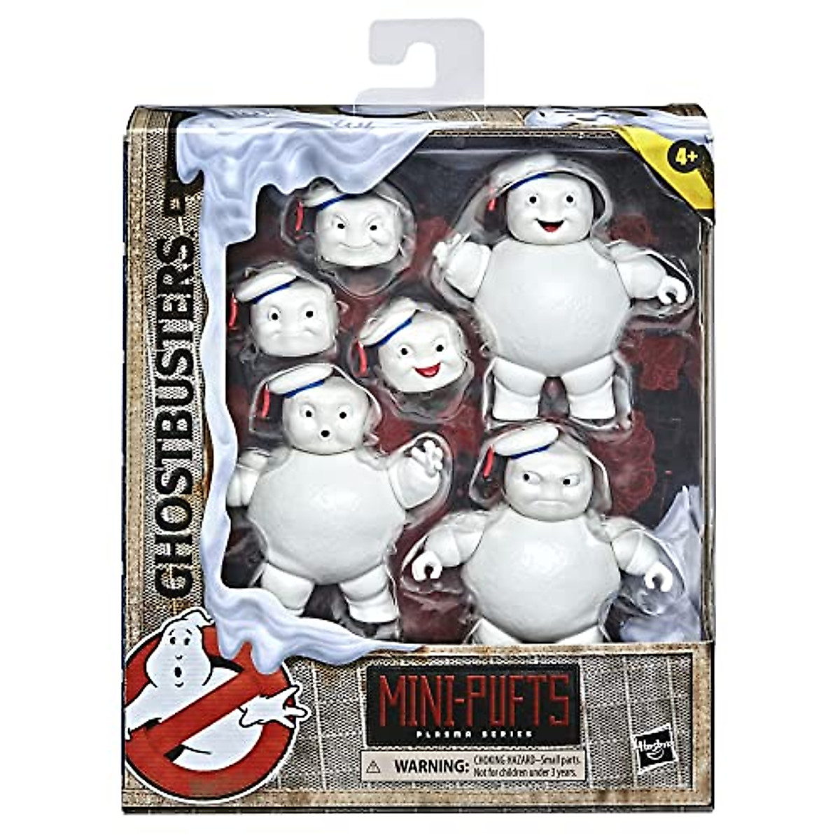 Ghostbusters Plasma Series Mini-Pufts 3.5-Inch Movie-Scale Collectible Afterlife Action Figure 3-Pack for Kids Ages 4 and Up