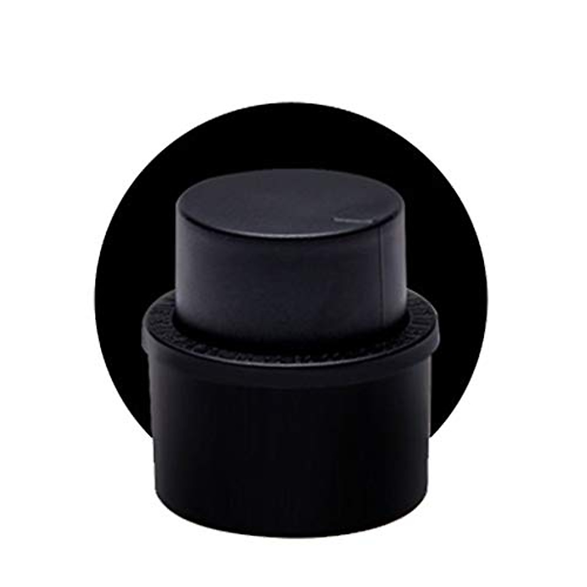 HELYZQ Fizz Keeper! Safe and Durable, Bottle Pump Caps,Bottle Stopper, Pump Bottle Dispenser Cap, Like A Wine Bottle Stopper,Drink Cap,Bottle Cap,Fizzy Sealer,Vacuum Soda Cap, Rose Red, 4.5 x 5 cm