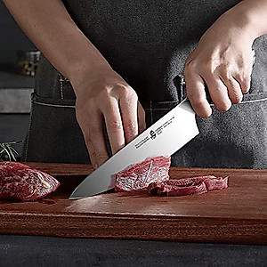 TUO Chef Knife 8 inch - Kitchen Chef Cooking Knife Japanese Gyuto Knife - German HC Steel with Pakkawood Handle - FALCON SERIES with Gift Box