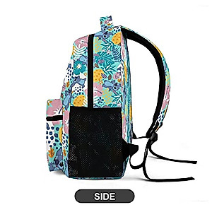 KOOLLE Cute Backpack Unisex Travel Lightweight Backpack Laptop Backpacks Casual Shoulders Bag School Bag For Men Women Boy