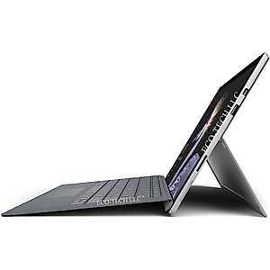 Microsoft Surface Pro 7 Tablet 12.3'' Touchscreen, Intel i5-1035G4, 8GB RAM 128GB SSD, Display 2736 x 1824 Resolution, CAM, Backlit Keyboard, Windows 10 Pro(Renewed)