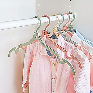 Foldable Plastic Hanger for Travel, Wardrobe Closet Underwear Socks Drying Rack Organizer