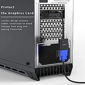 DteeDck DisplayPort to DVI, DP Display Port to DVI Adapter Cable Male to Female for Connect Desktop Laptop to Monitor Display Projector HDTV