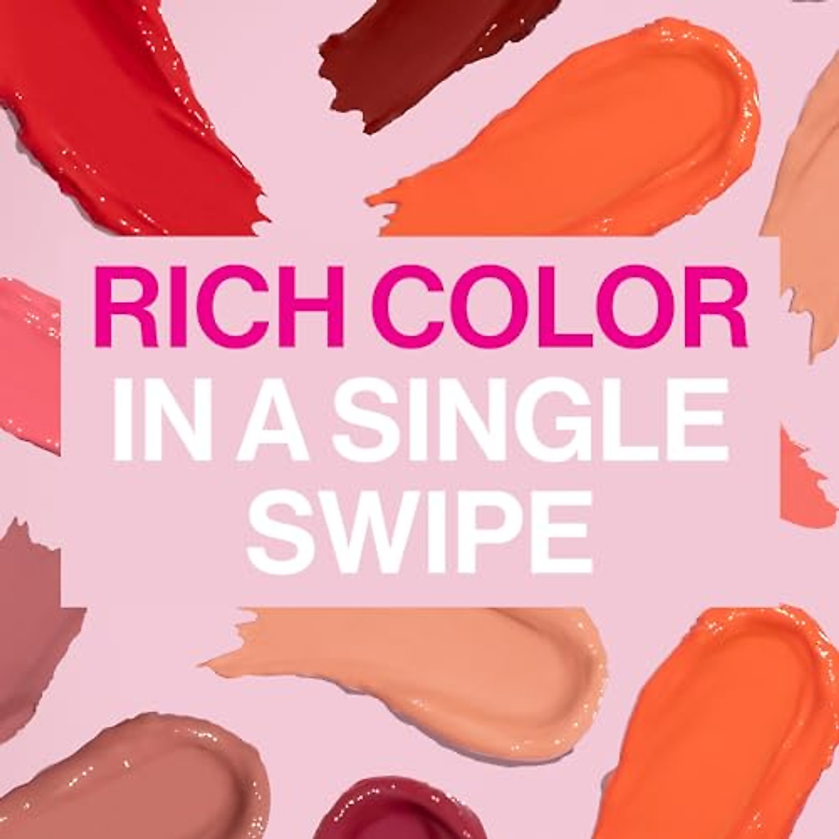 wet n wild Mega Last High-Shine Lipstick Lip Color, Infused with Seed Oils For a Nourishing High-Shine, Buildable & Blendable Creamy Color, Cruelty-Free & Vegan - Strawberry Lingerie