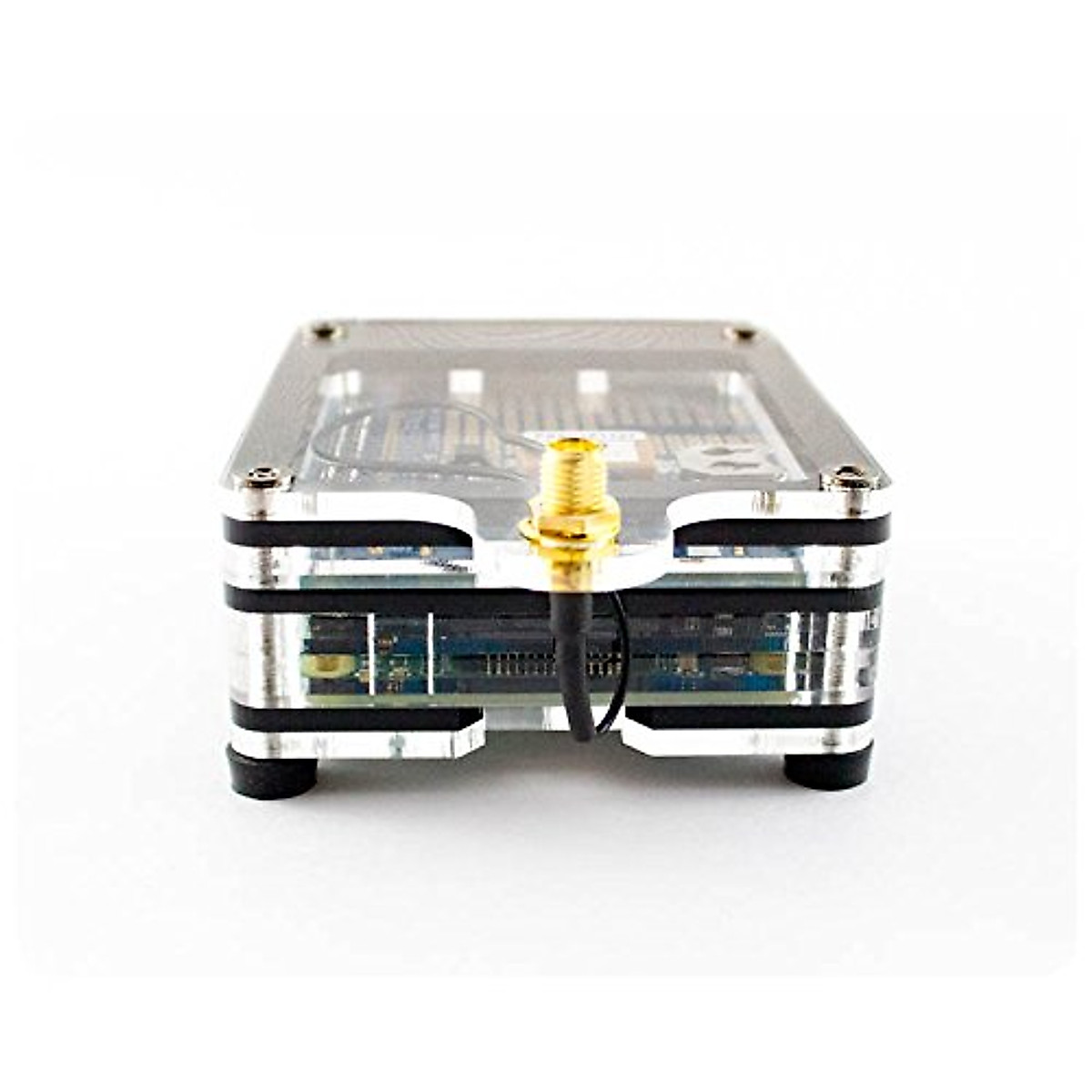 C4Labs Zebra Case Kit for Adafruit GPS HAT and Raspberry Pi 4B 3B, 3B+, and Pi 2B