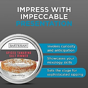 Bartesian Triple Berry Sugar Cocktail Glass Rimmer - Cocktails Glasses Sweet Rimming Garnish for Bar Drink Lemon Drop, Margaritas, Gimlets, Cosmopolitan - Home Bartending Mixology Supplies