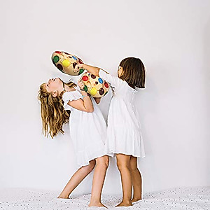 ArtCreativity Cookie Pillow, 1PC, Cute Pillow for Kids and Adults with Photorealistic Design, Fun Bedroom, Couch, and Living Room Décor, Gift for Boys, Girls, and Food Lovers, 12 Inches, Round