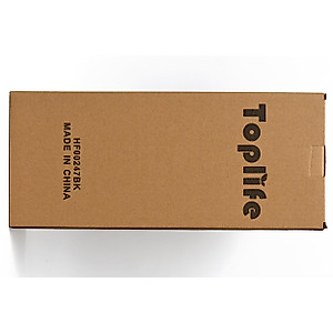 Toplife Spiral Design Metal Egg Skelter Dispenser Rack, Storage Display Rack, Black