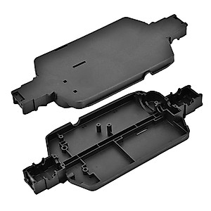 RC Chassis 1/16, RC Car Parts Chassis Black for 1/16 RC Car P2501