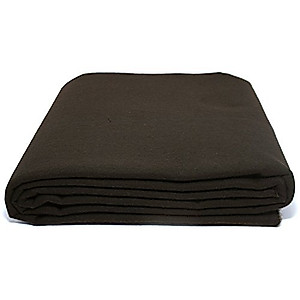 Anti-Tarnish Silver Cloth - Pre-Cut by The Yard - Brown (2 Yards by 58")