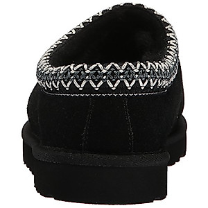UGG Australia Men's Tasman Black Suede Slippers - 10 D(M) US