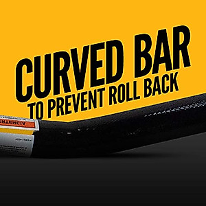 US Cargo Control Ergo 360 Combination Winch Bar, High-Strength Cargo Winch Bar with Angular Tip for Winches and Lever Binders, Ergonomic Design with No-Slip Grip, Yellow, 34 Inches