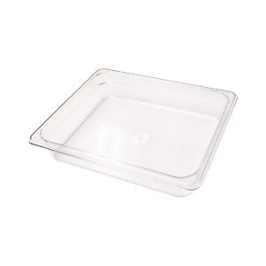 Excellante 849851007000 Deep Polycarbonate Food Pan, 2.5", Half Size