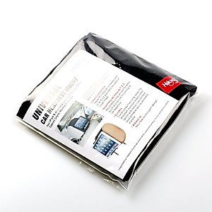 Hikig Tablet Holder for Car, Car Headrest Mount Holder for Back Seat, Tablet Car Holder for Kits with Elastic Strap & Anti-Slip Holding Clamps, Fits All 7-12" Tablets