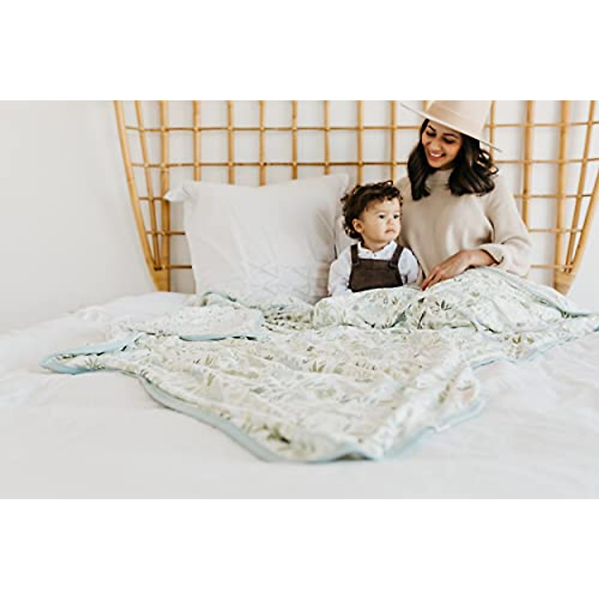 Copper Pearl Jumbo Premium Knit 3 Layer Stretchy Throw Blanket Rex
