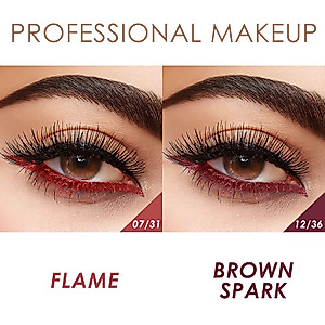 FOCALLURE 2 Pcs Cream Eyeshadow Stick,Brightener Eyeshadow Pencil Crayon,Highlighter Eye Shadow Stick Sets with Crease-proof Formula,Long Lasting Waterproof Eye Shadow Make Up,Starring Rose