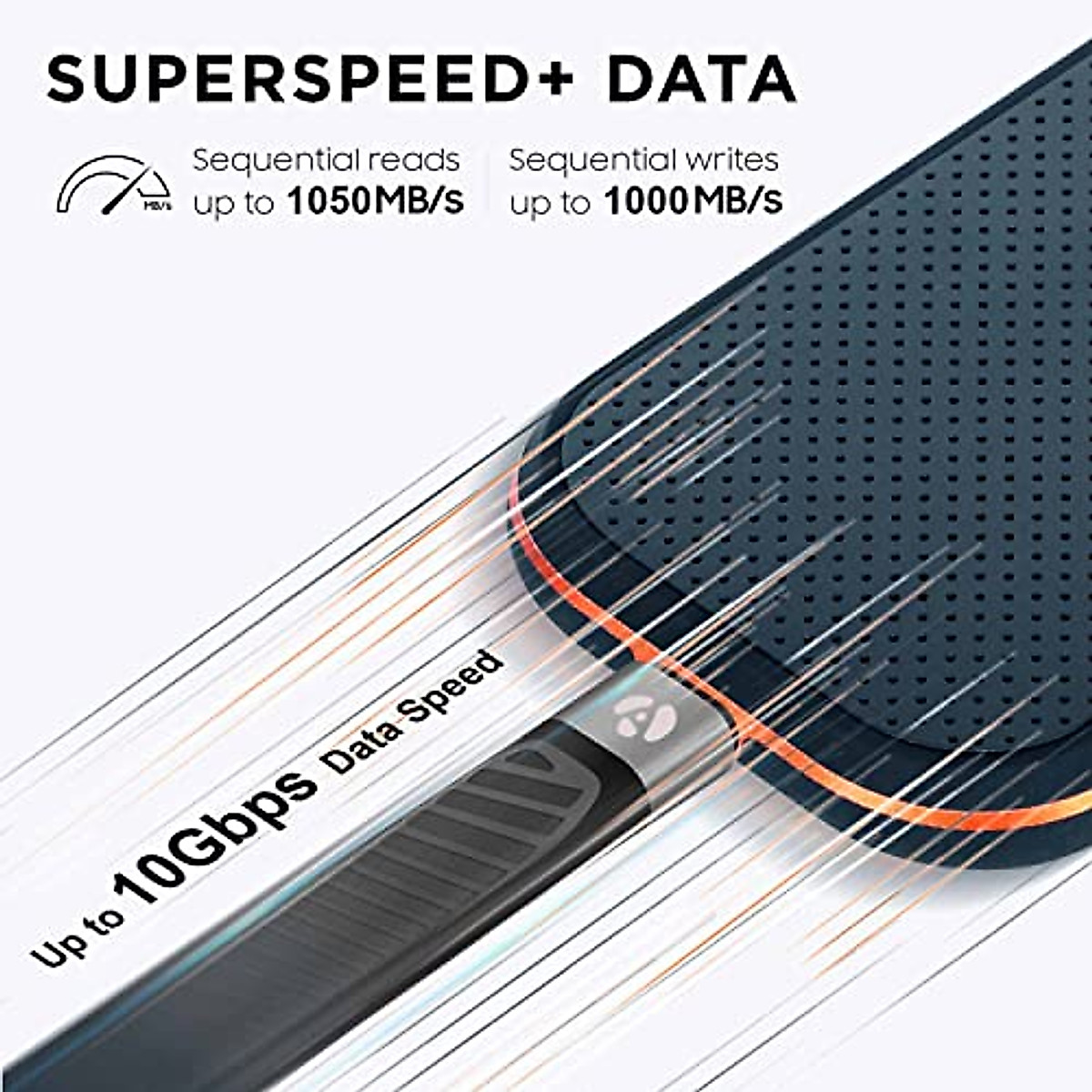 Ultra Short USB C Cable - 5.5 inch Afterplug USB to USB C Fast Charger Cable, High Speed 10Gbps USB 3.2 Gen 2 Cable for Portable SSD, Power Bank, Charging Station, Android Auto, iPad Pro Mini | Black