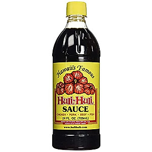 World Market Hawaii's Famous Huli-Huli Sauce - Hawaiian BBQ Sauce - Meat Rub BBQ Marinade Sauce and Steak Seasoning - 24 Ounce - 1 Pack