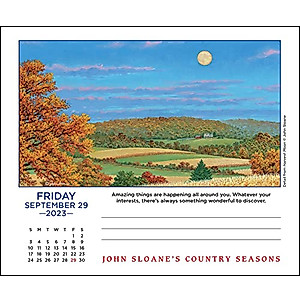 John Sloane's Country Seasons 2023 Day-to-Day Calendar