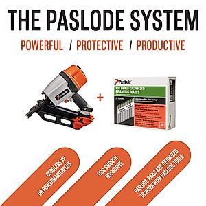 Paslode, Framing Nails, 650381, HDG 30 Degree Round Head, 2 inch x .113 Gauge, 2,000 per Box