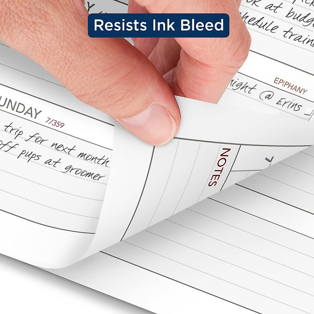 AT-A-GLANCE 2024 Daily Planner One Page Per Day Refill, 3-3/4" x 6-3/4", Portable Size, Loose-Leaf (063-125Y-24)