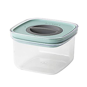 Berghoff LEO PP 2Pc Smart Seal Food Container 0.42 qt, 1.7 qt, Airtight Lid, Silicone Ring, Stackable, Twist Lock, Maximizes Storage Space