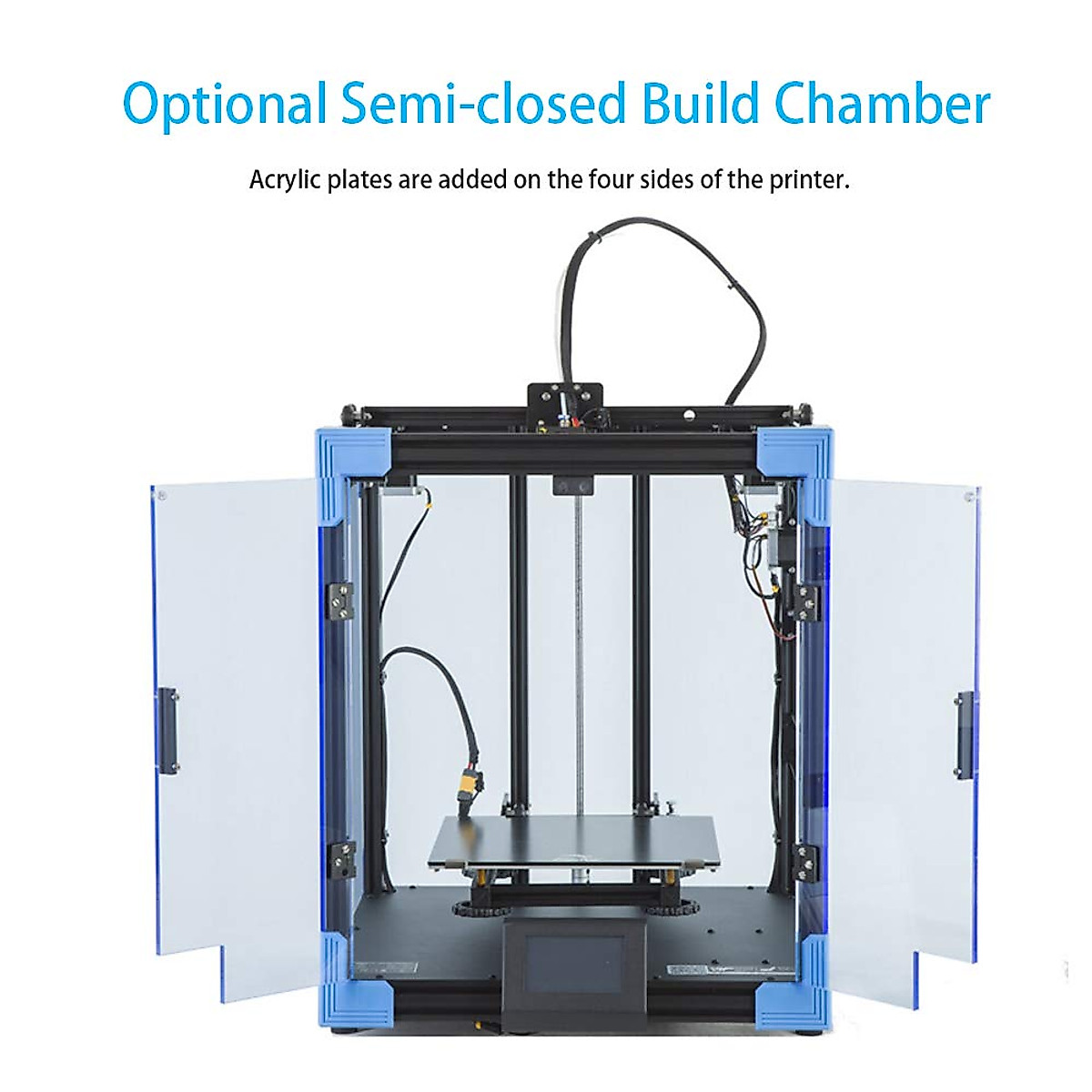 Creality Ender 6 3D Printer Stable Core XY Structure with 3 Times Faster Printing Speed Acrylic Enclosure Silent Board Glass Bed 250x250x400MM