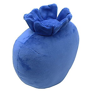 LuLezon Kawaii Blueberry Plush Stuffed Toy Soft Fruit Plushie Pillow (Medium)