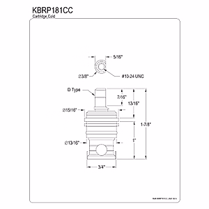 Kingston Brass KBRP181CC PLS Replacement Part