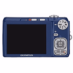 Olympus FE-340 8MP Digital Camera with 5x Optical Zoom (Blue)