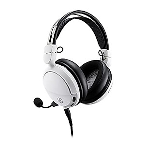 Audio-Technica ATH-GL3WH Closed-Back Gaming Headset, White