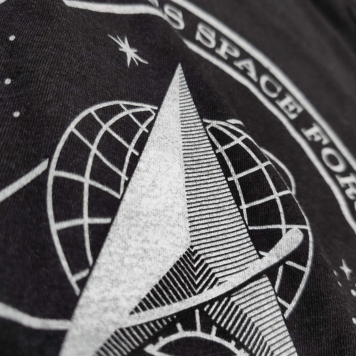 SCOBAR Space Force T-Shirt (Vintage Black, XX-Large)