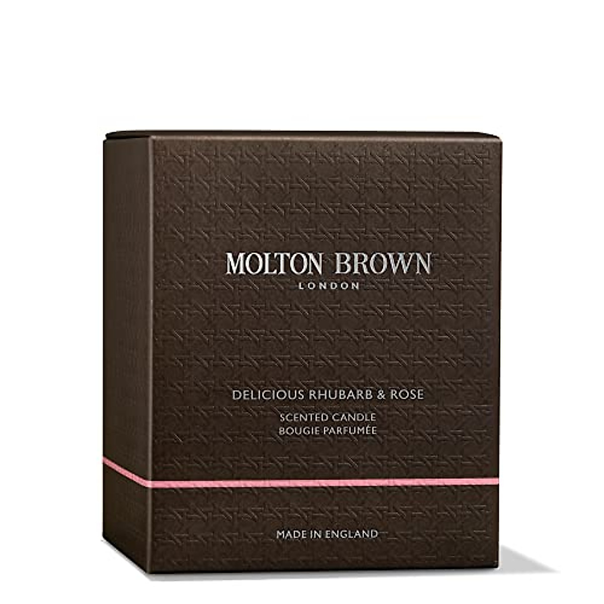 Molton Brown Delicious Rhubarb & Rose Signature Scented Candle (Single Wick), 6.07 oz.