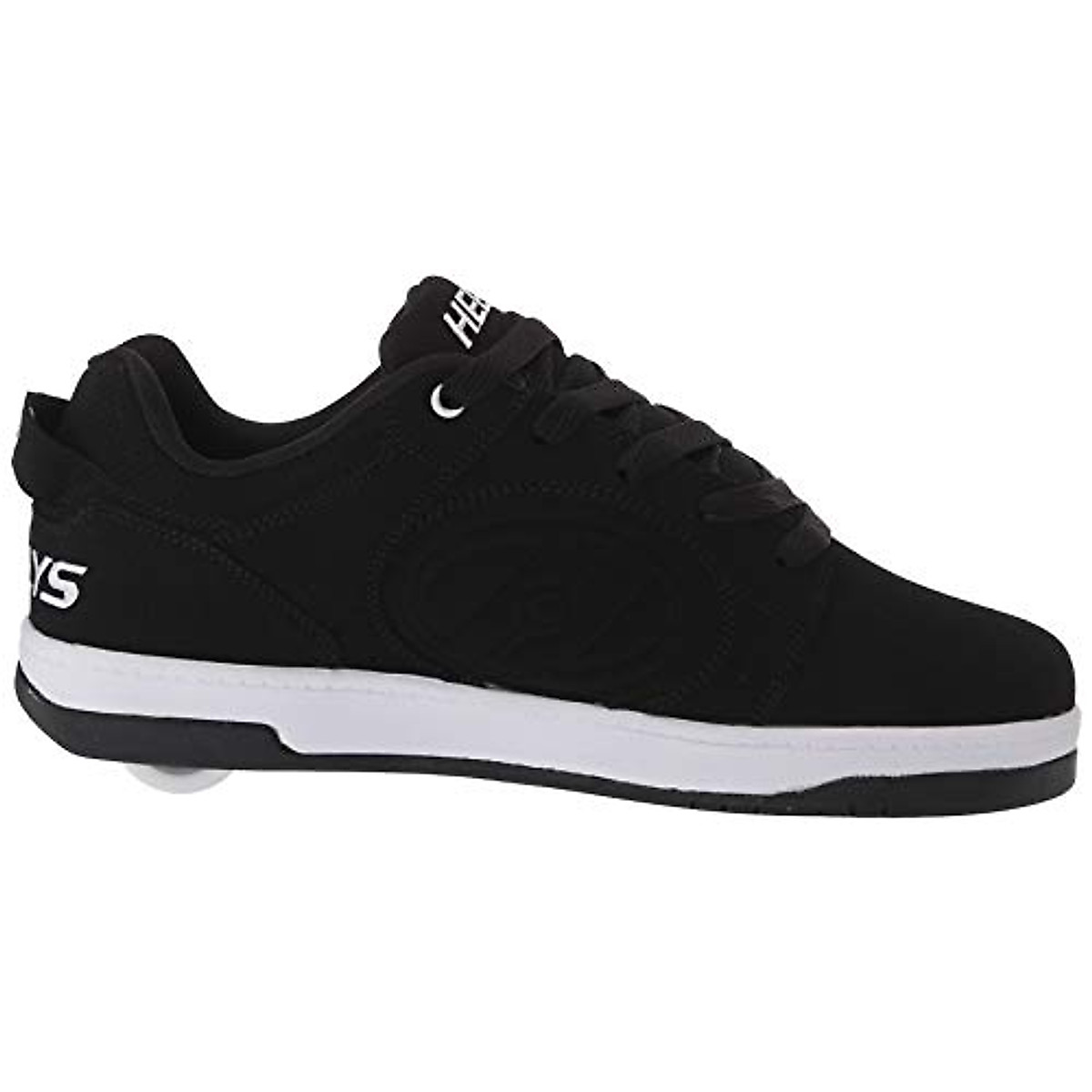 Heelys Men's Voyager Tennis Shoe, Balck/White, 13 M US