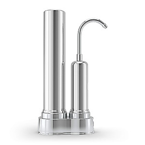 Invigorated Water pH Regenerate Faucet Water Filter - High pH Alkaline Water Filter System - Filtered Water Dispenser for Home, Kitchen Tap & Bathroom Sink - Easy Installation, Huge Filter Life