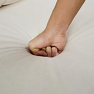 WILLIAMSPACE 115" Sectional Sofa Couch with Storage for Living Room, Modern Corner L-Shaped Sofa 6 Seater Couch, Modular Convertible Sofa Bed with Reversible Chaise for Home Office (Beige)