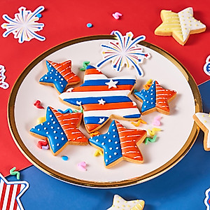 ETERSION Star Cookie Cutter 5 Pieces 5 Sizes 1" to 4"