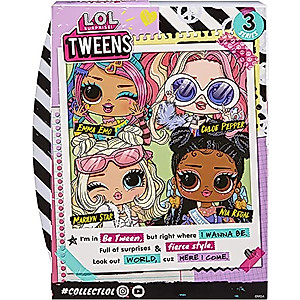 L.O.L. Surprise! Tweens Series 3 Chloe Pepper Fashion Doll with 15 Surprises Including Accessories for Play & Style, Holiday Toy Playset, Great Gift for Kids Girls Boys Ages 4 5 6+ Years Old
