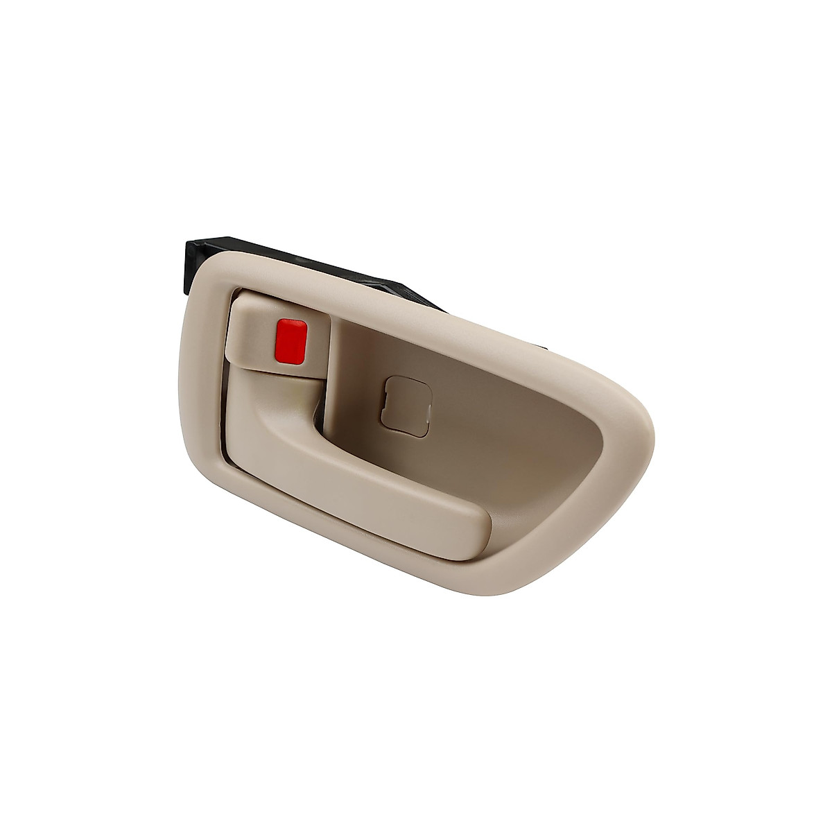 Interior Door Handles Set W/ Bezel (4Pcs), Compatible with 2000-2007 Toyota Avalon Sequoia Tundra（Crew Cabs), Beige, Front & Rear Inside Left Driver & Right Passenger | 69206-0C030-E1,69205-0C030-E1