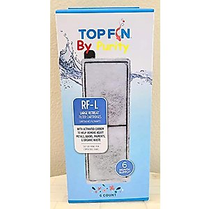 Top Fin Retreat Filter Large, RF-L (6 Count)
