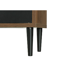 OS Home and Office Display bookcase, Danish Walnut