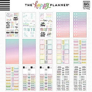 ME & MY BIG IDEAS Happy Planner STCKRS, Pastels, 2956/Pkg