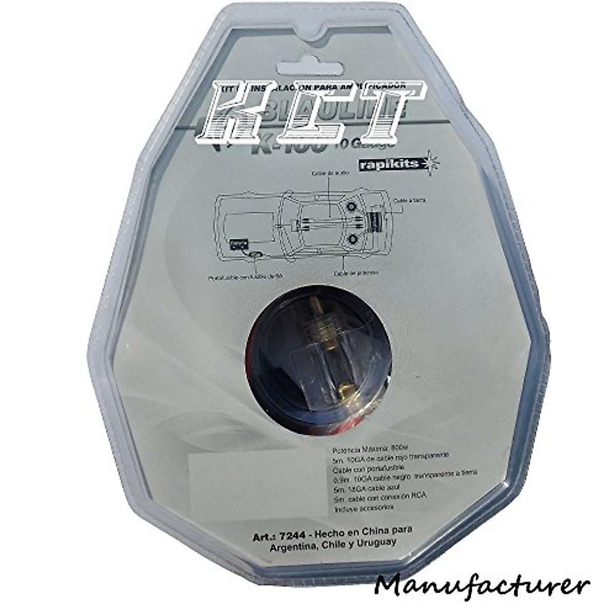 10 Gauge Amp Kit Amplifier Install Wiring Complete 10 Ga Installation Cables 600W …