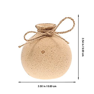 FOMIYES Home Decor Decor Decor 1 Set of DIY Handmade Flower Vase Dried Flower Mosaic Vase Mosaic Tiles Crafts Table Centerpiece Vase Mosaic Making Supplies for Kids Adults DIY Crafts Green Home