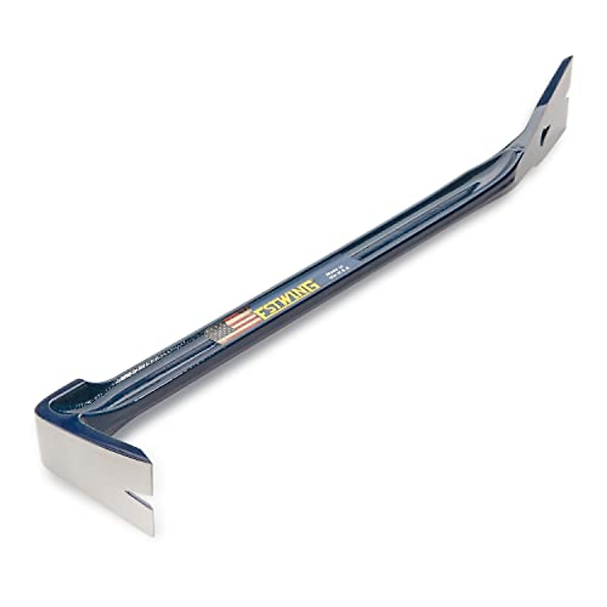 ESTWING Nail Puller - 18" I-Beam Pry Bar with Extreme Leverage Design & Forged Steel Construction - PB-18