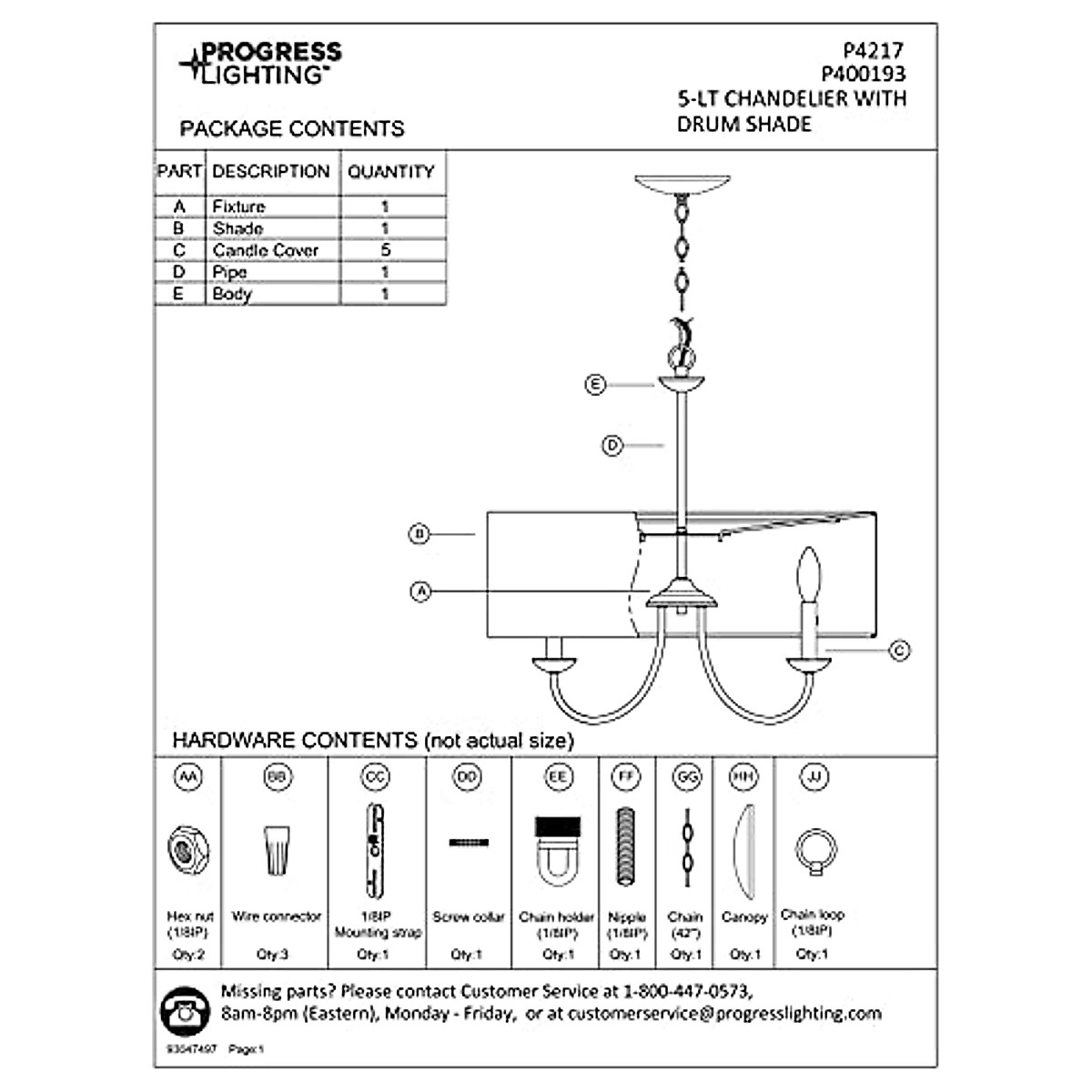 Drum Shade Collection 5-Light White Textured Linen Shade Farmhouse Chandelier Light Antique Bronze