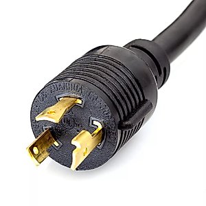 AltairTech.io ATP1M Metered PDU,30A, 1U Rackmount, 208/240V 7.5kW Single Phase, 6ft Cord, L6-30P Input