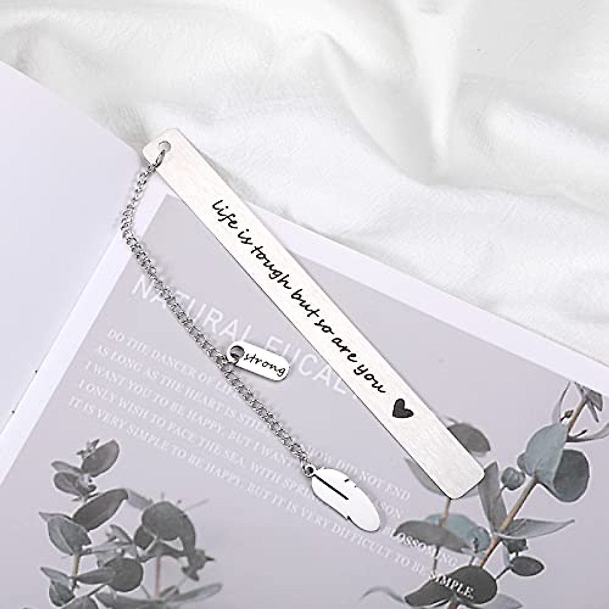 Inspirational Bookmark Gifts for Women Men, Christmas Gift for Son Daughter, Birthday Gift for Best Friend, Graduation Gift for Her Him Boy Girl, Retirement Anniversary Present for Coworker Book Lover