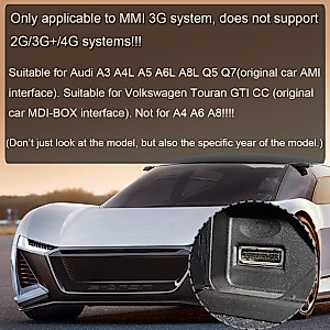DKARDU MDI/AMI USB Adapter Cable for Audi MMI 3G System